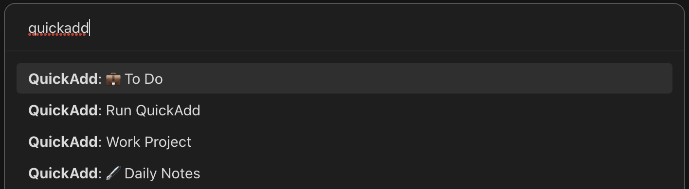 Quick Add Workflow Into Daily Notes Using Quickadd Advanced Uri And Shortcuts Ios And Macos