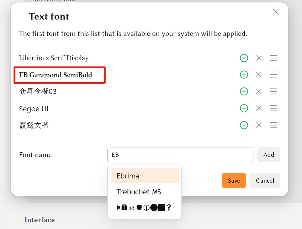 Some fonts are missing / not detected by Obsidian - Bug reports ...