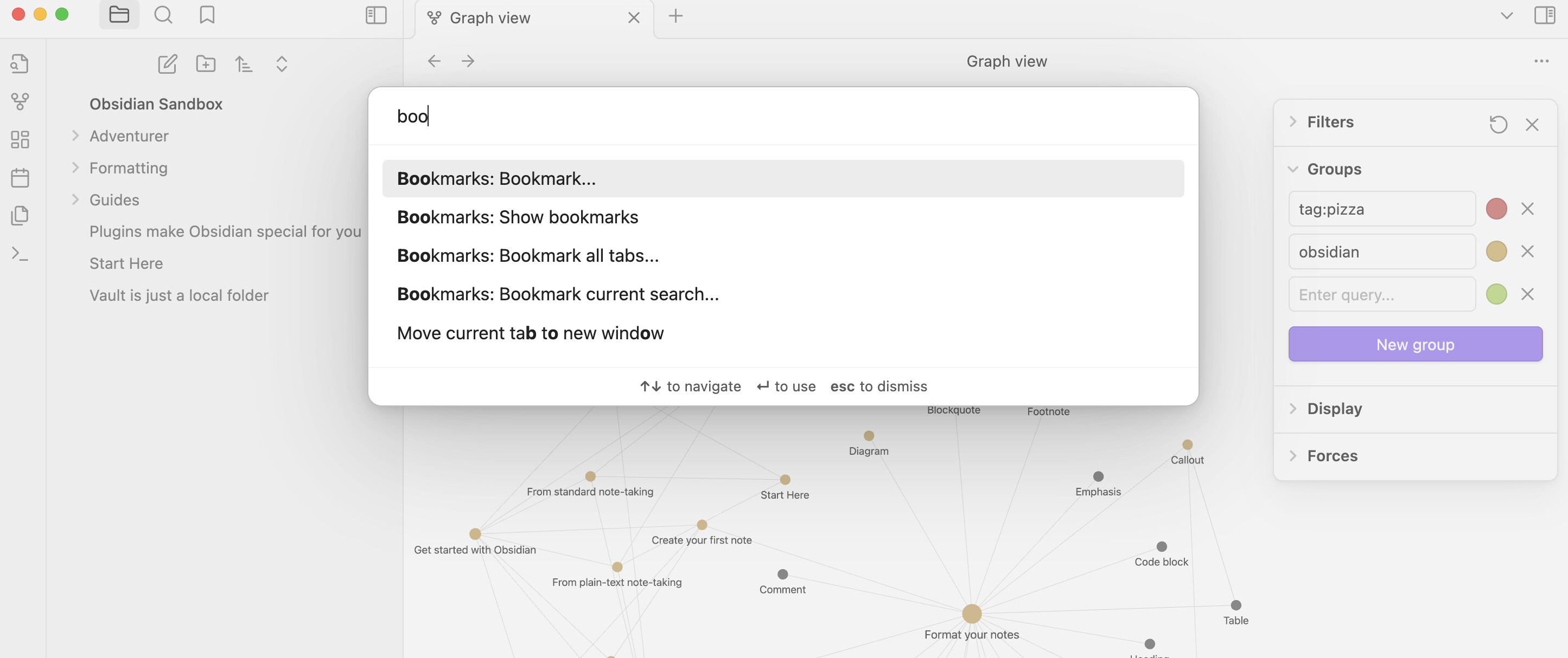 Save settings in the graphic view groups - Feature requests - Obsidian ...