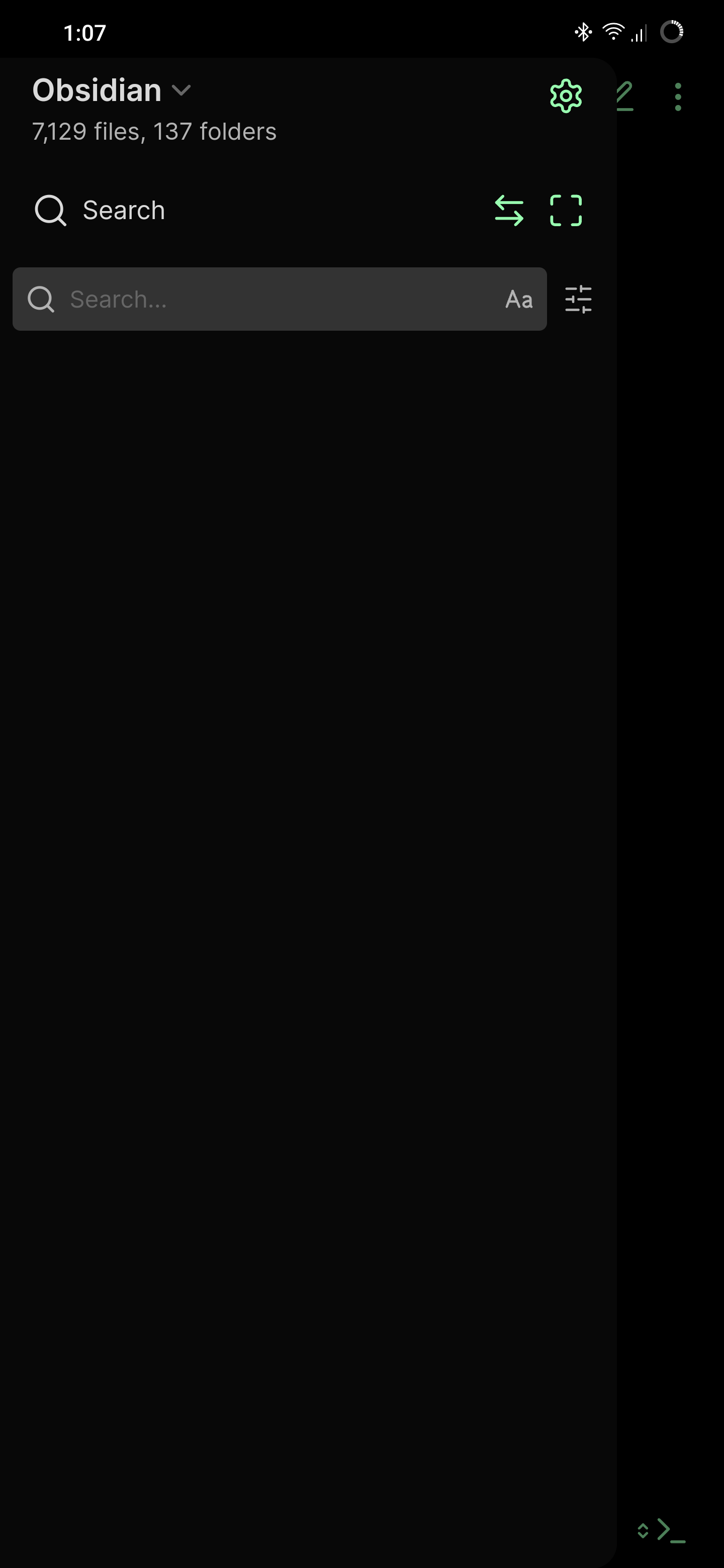 Mobile: Fix the inconsistency of the search position between core search and backlinks search ...