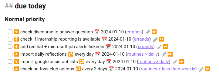 Tasks Plugin Ability To Put Priority Of Task And Other Task Attributes At The Beginning Of