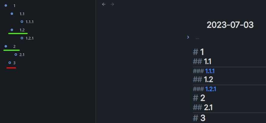 My css snippets for outline, inspired by logseq bullet threading plugin ... My css snippets for outline, inspired by logseq bullet threading plugin ...