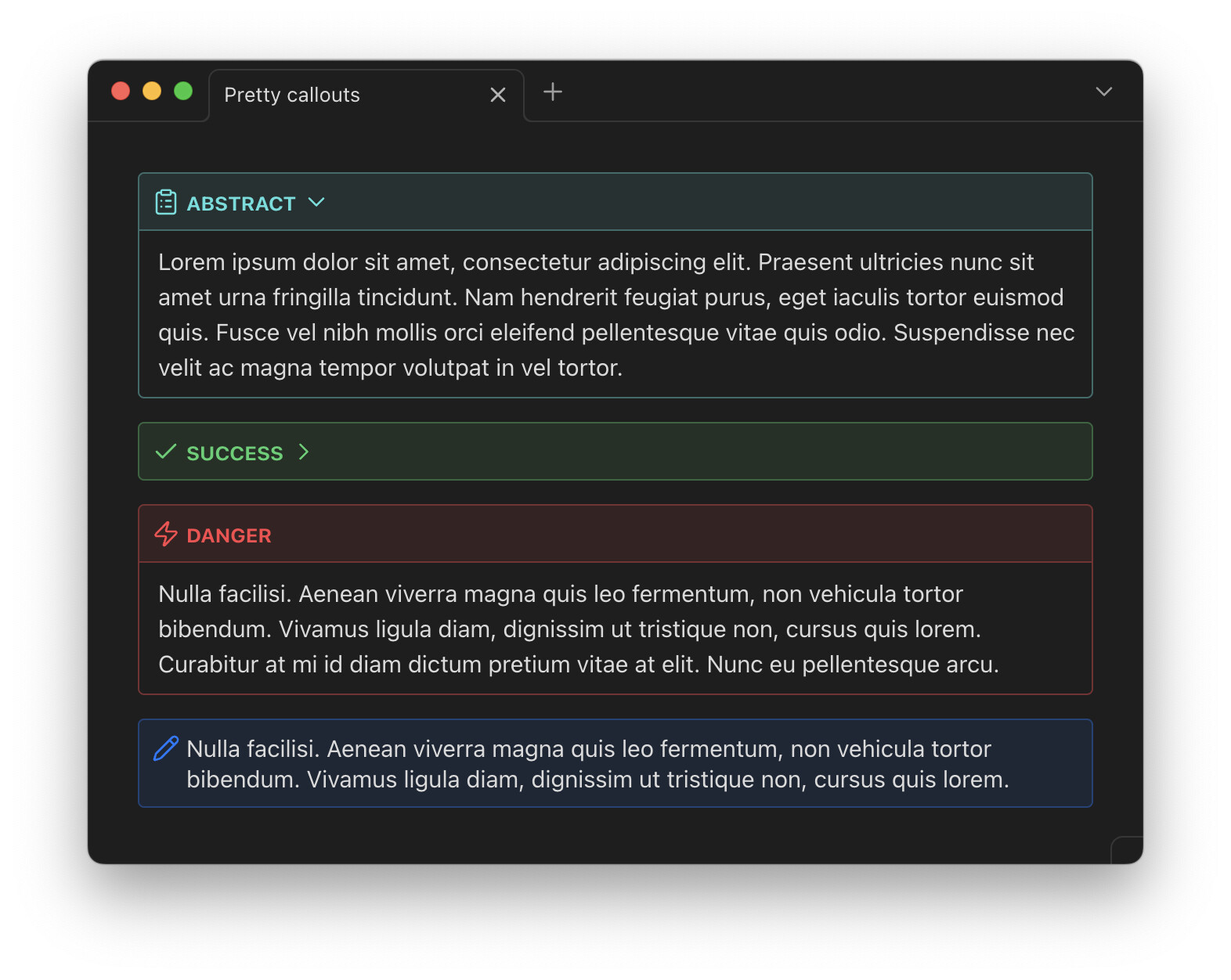 Clean callouts - Share & showcase - Obsidian Forum
