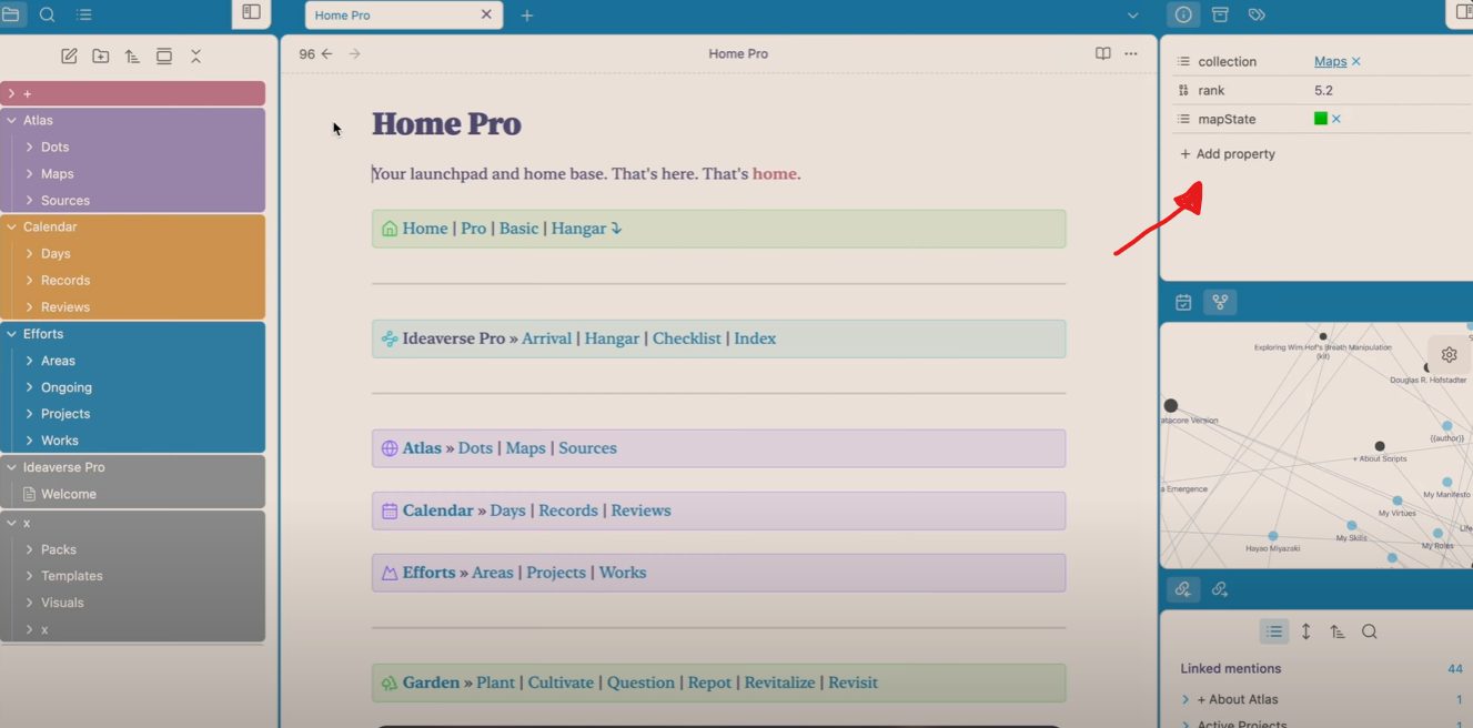 Does anyone know how to display properties in a separate window like this guy's? - Help ...