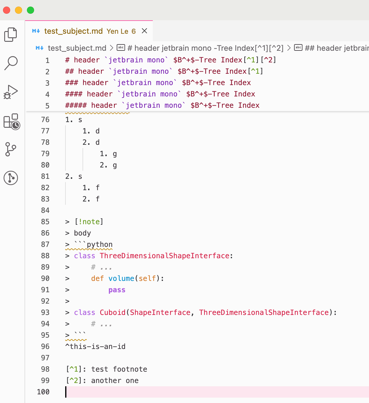 Code block syntax highlighting in callout in soure mode - Help ... Code block syntax highlighting in callout in soure mode - Help ...