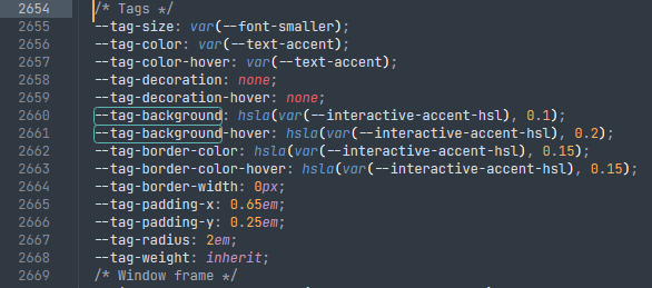 Questions about custom tag styling using CSS - Custom CSS & Theme ...