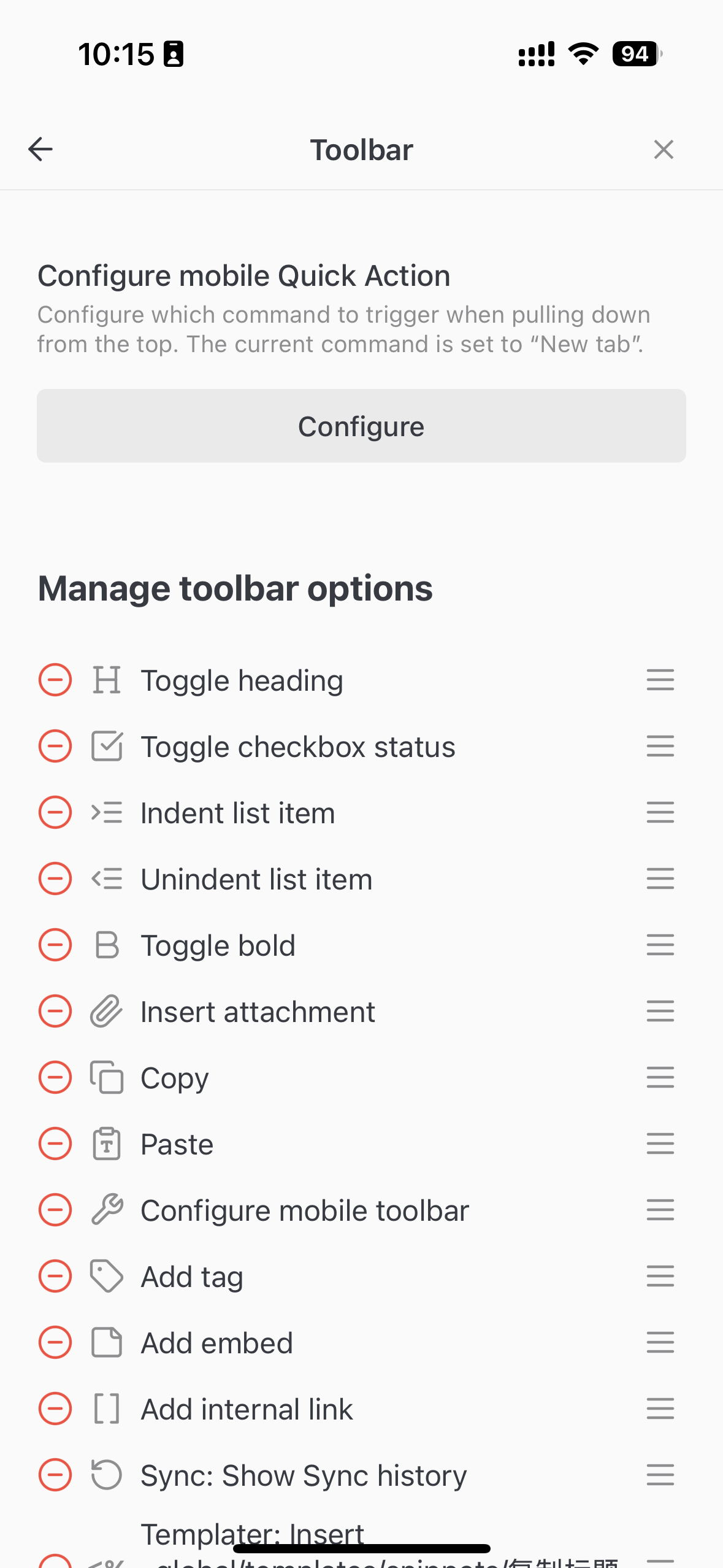 Settings to disable the "Swipe Left/Right action" - Feature requests - Obsidian Forum
