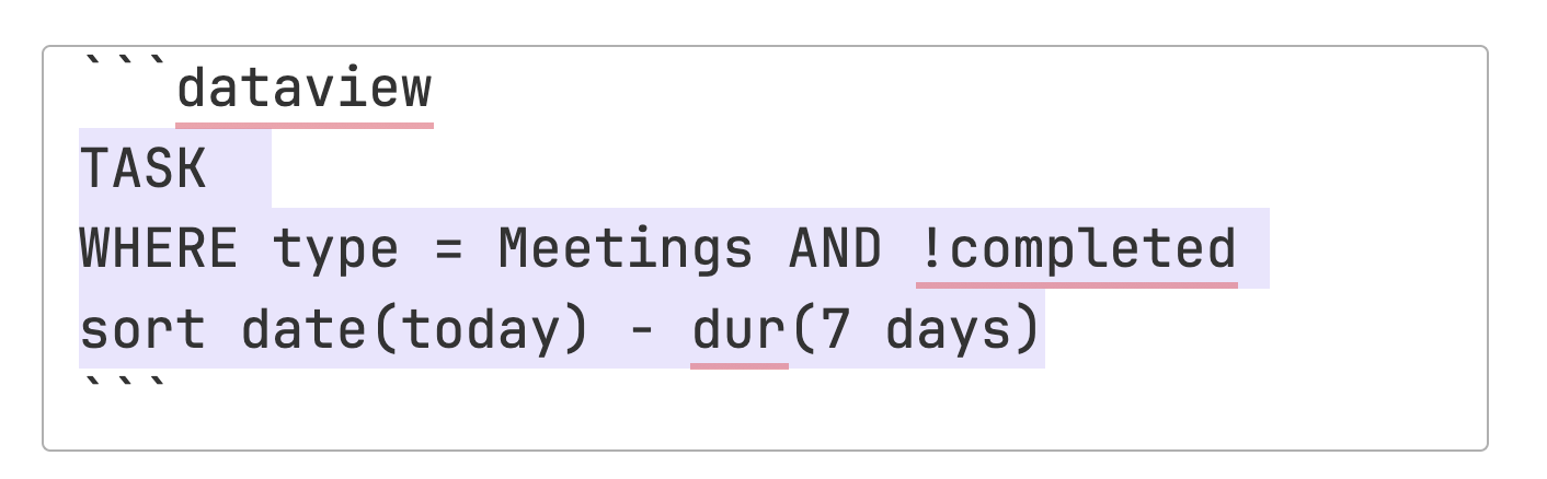 I'm Trying to create a Dataview for specific fields with Tasks - Help ... I'm Trying to create a Dataview for specific fields with Tasks - Help ...