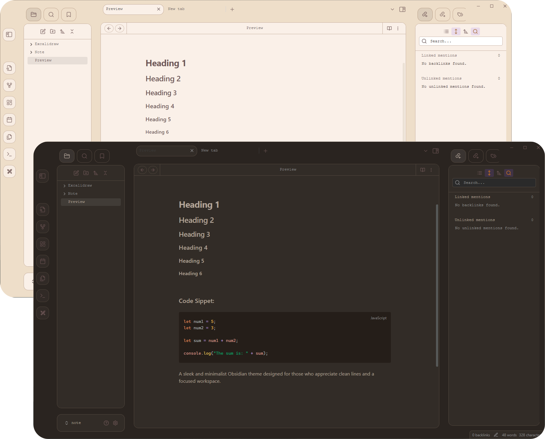 New theme: Minimal Edge - Share & showcase - Obsidian Forum