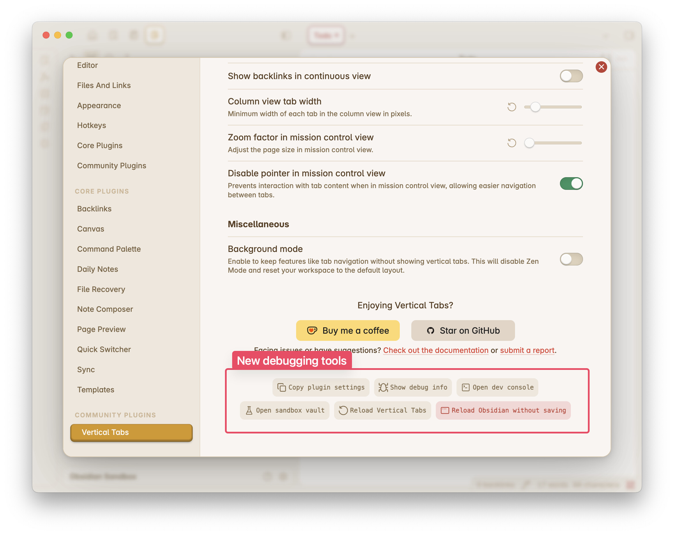 Plugin: Vertical Tabs for Obsidian - Page 5 - Share & showcase - Obsidian Forum