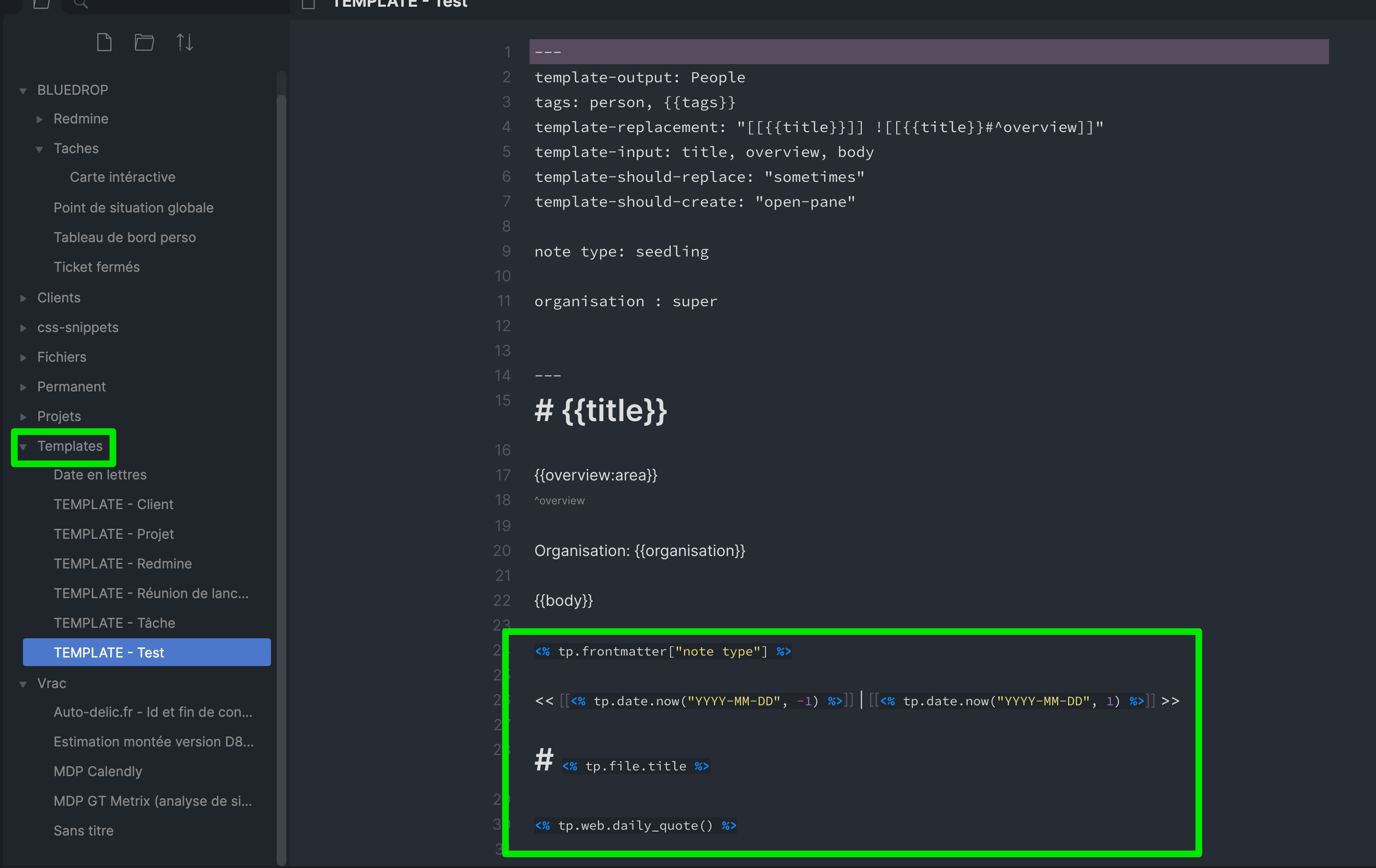Templater Doesn t Work Help Obsidian Forum