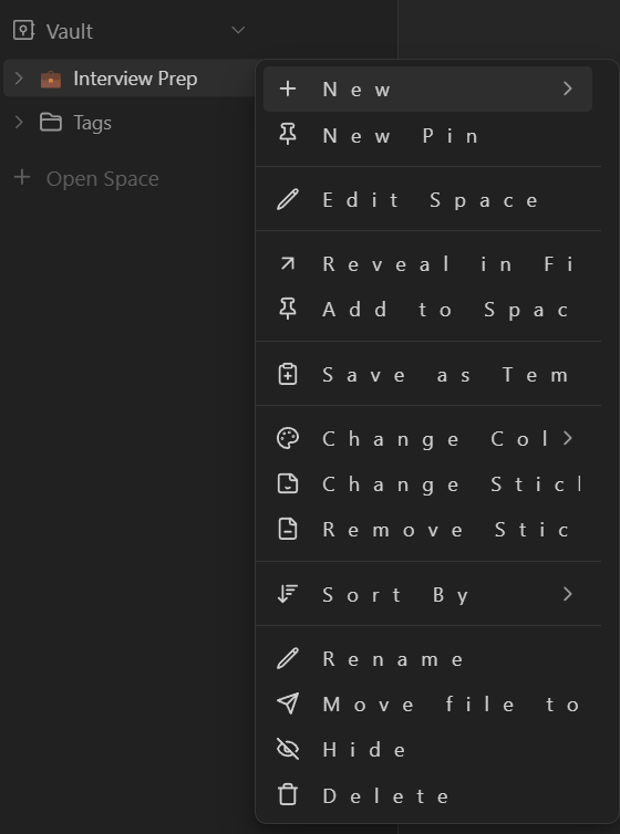 Help Unwanted Spaced Out Chars In The Context Menu Of The Spaces Side Panel Custom Css