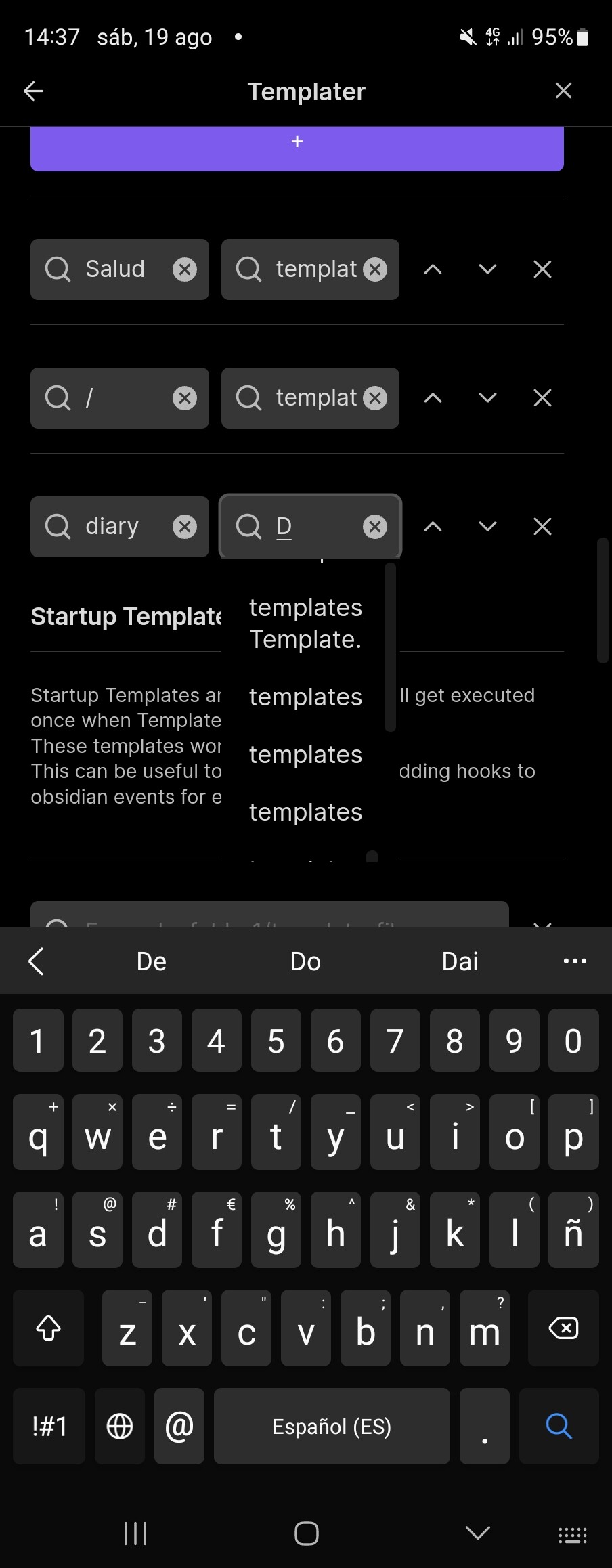 Drop downs in mobile are not readable - Help - Obsidian Forum