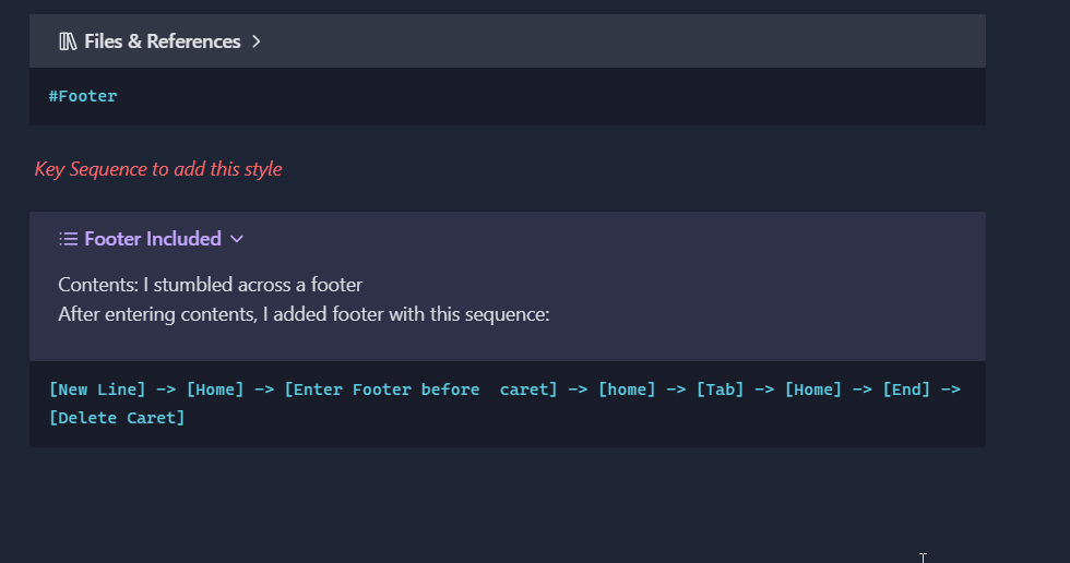 Callouts Template: Adding a styled footer section - Help - Obsidian Forum