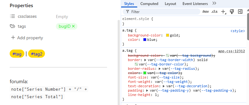 Questions about custom tag styling using CSS - Custom CSS & Theme ...