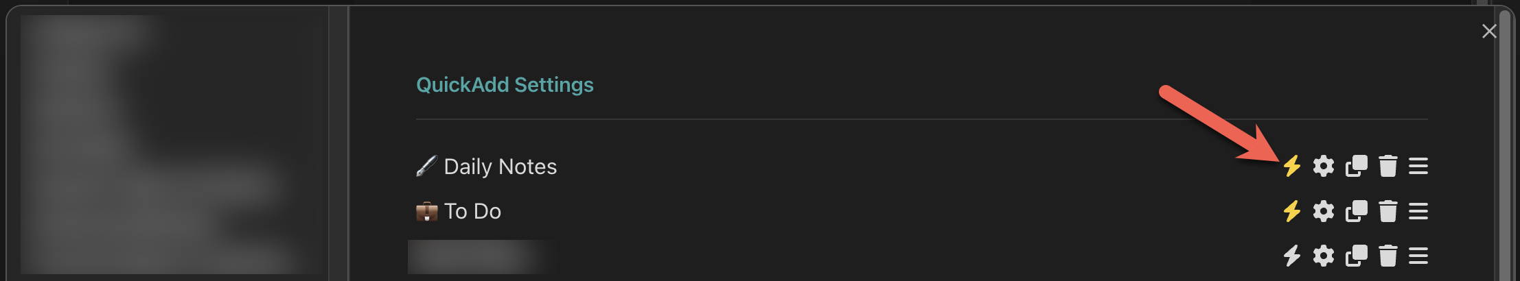 Quick Add Workflow Into Daily Notes Using Quickadd Advanced Uri And Shortcuts Ios And Macos