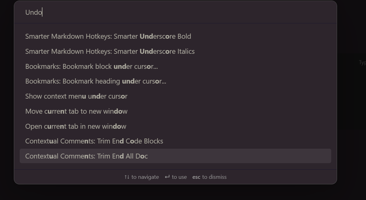 Undo Close Tab Not Appearing In Commands Palette Help Obsidian Forum