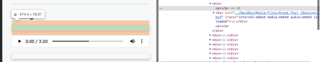 CSS unwanted empty 's around audio element - Custom CSS & Theme Design ... CSS unwanted empty 's around audio element - Custom CSS & Theme Design ...