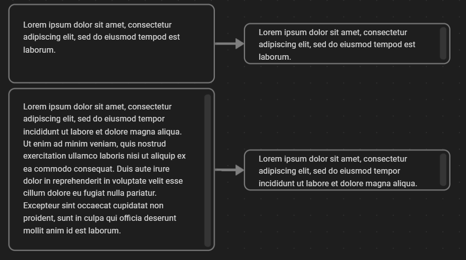 Canvas: incorrectly displayed scrollbar in small cards - Bug graveyard - Obsidian Forum