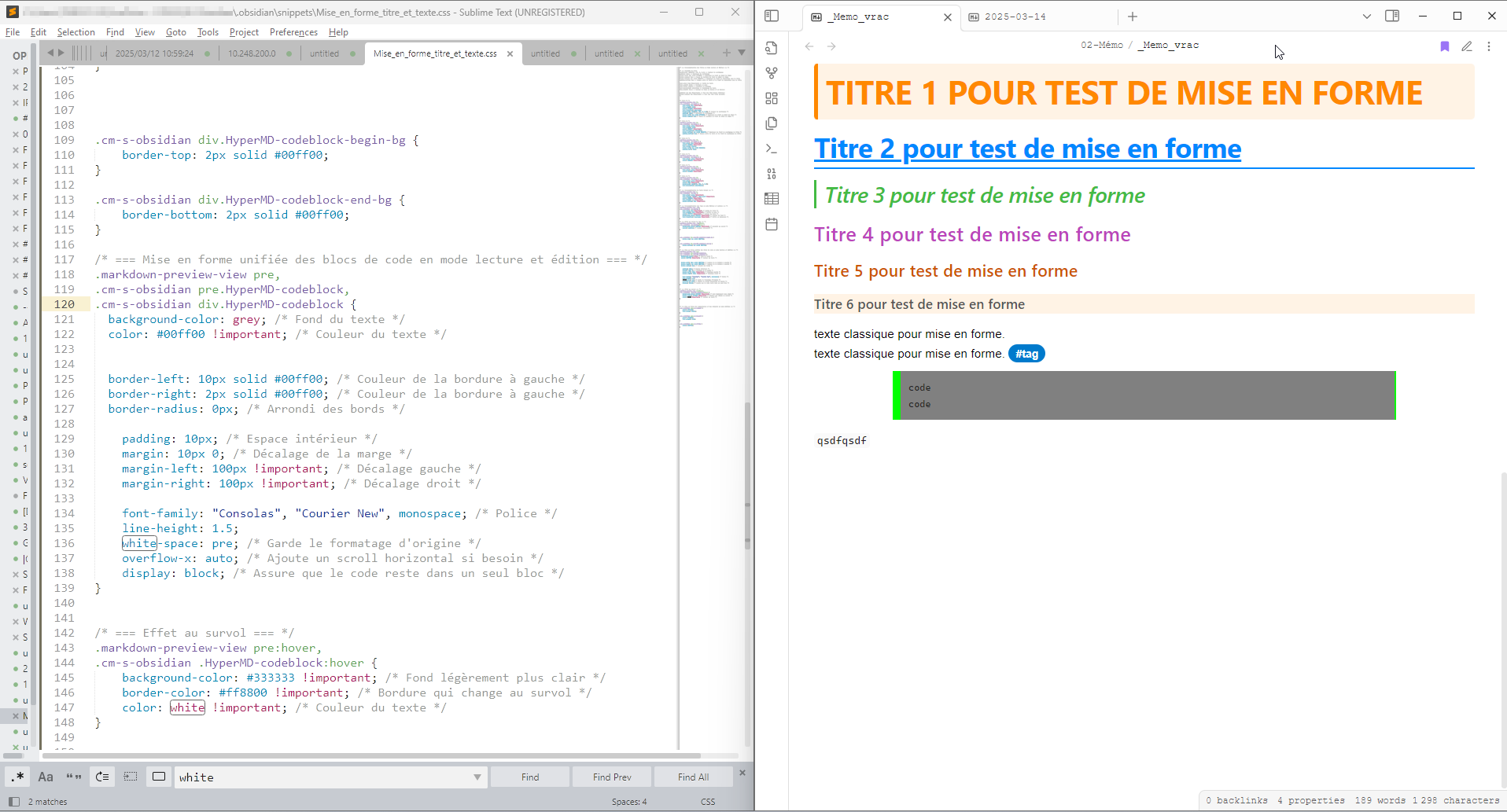 Custom Css Color Of Text In Code And Pre Block Custom Css And Theme Design Obsidian Forum 4175
