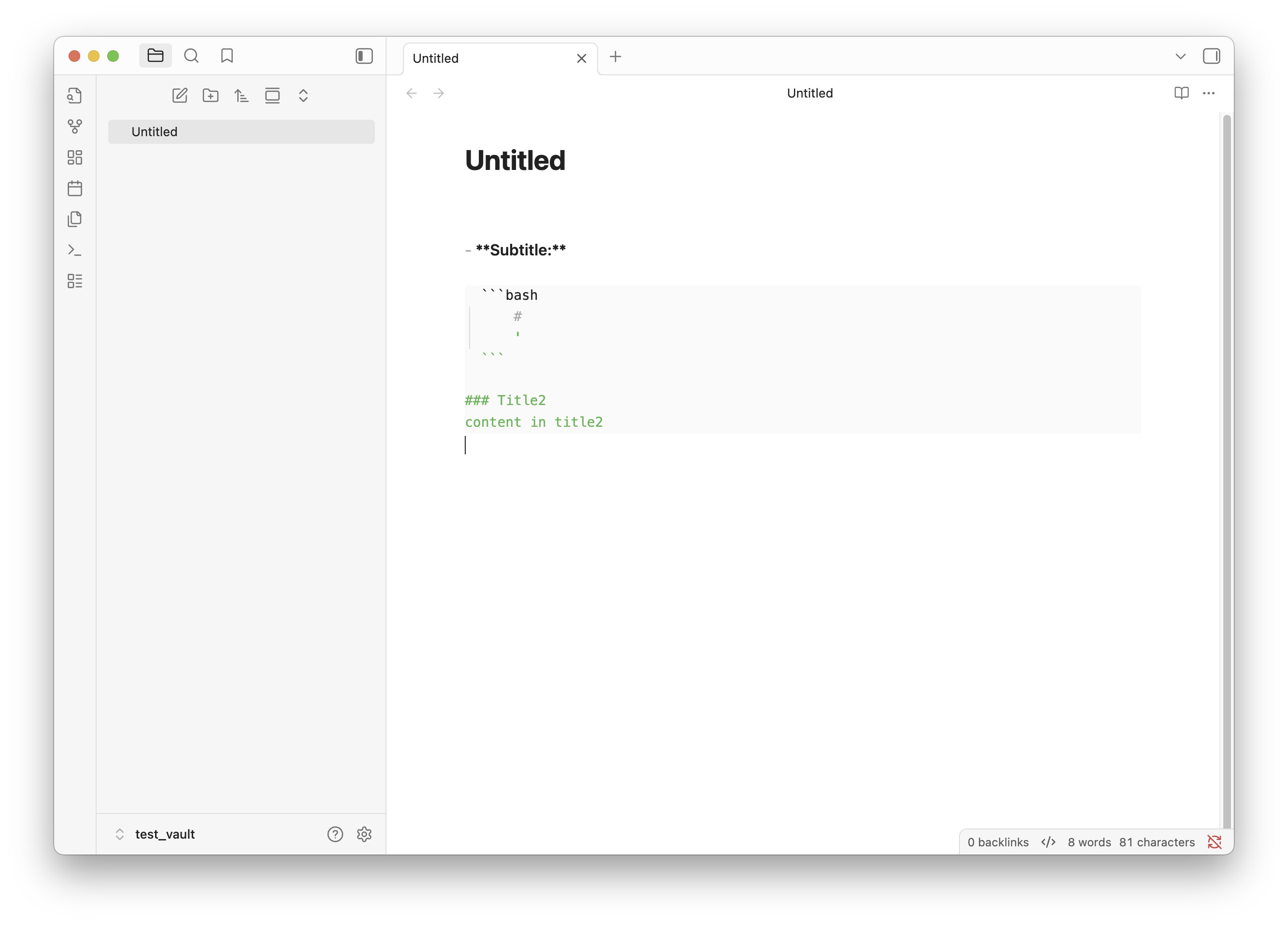 Markdown rendering error - Bug reports - Obsidian Forum